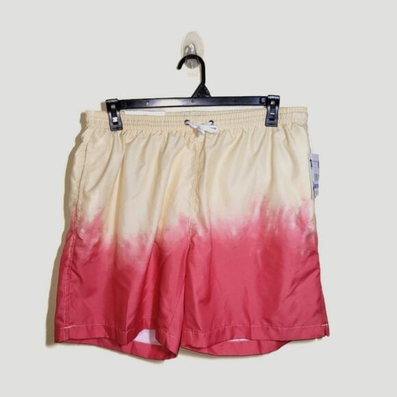 trunks | Swim | New Trunks Dip Dye Swim Shorts Coral Reef Xl | Poshmark